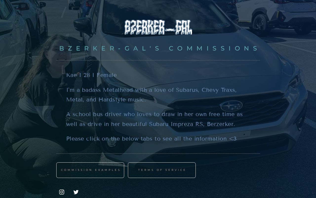 Bzerker-Gal's Commissions